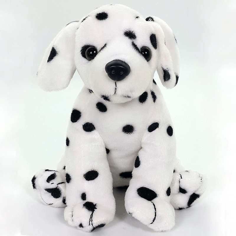 8" Sitting Dog Beanie - Dalmatian | Anico Products