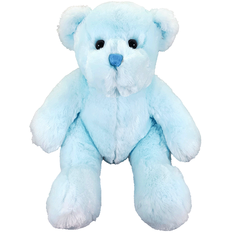 14" Classic Light Blue Teddy Bear | Anico Products