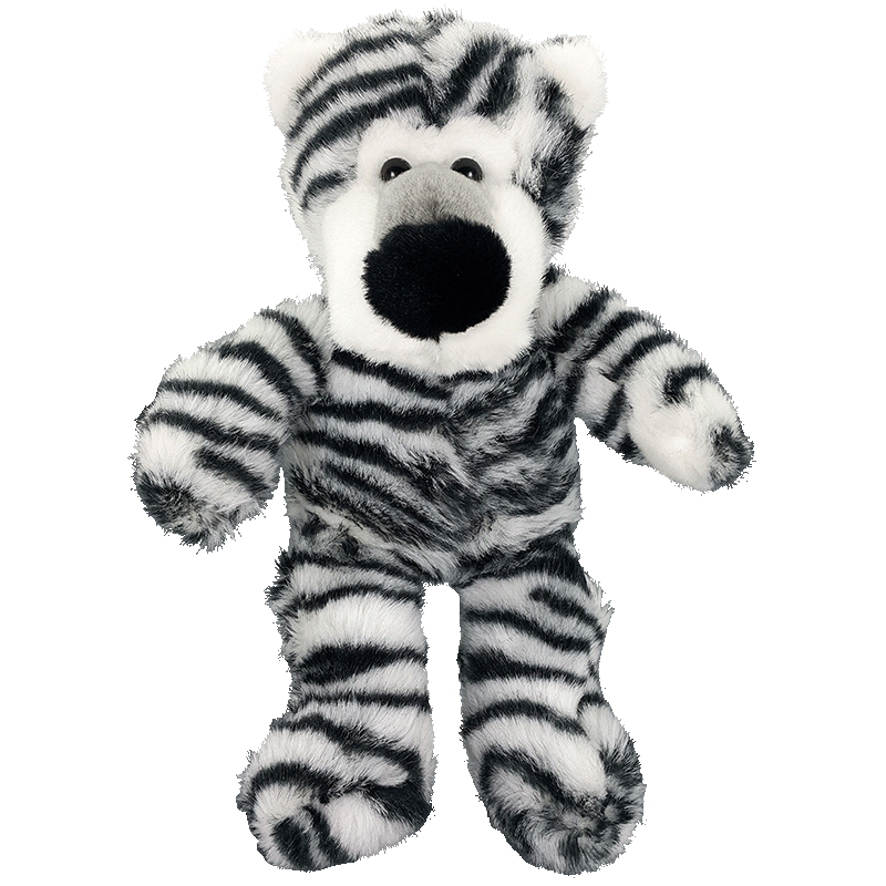 14" Jungle Critter - White Tiger | Anico Products
