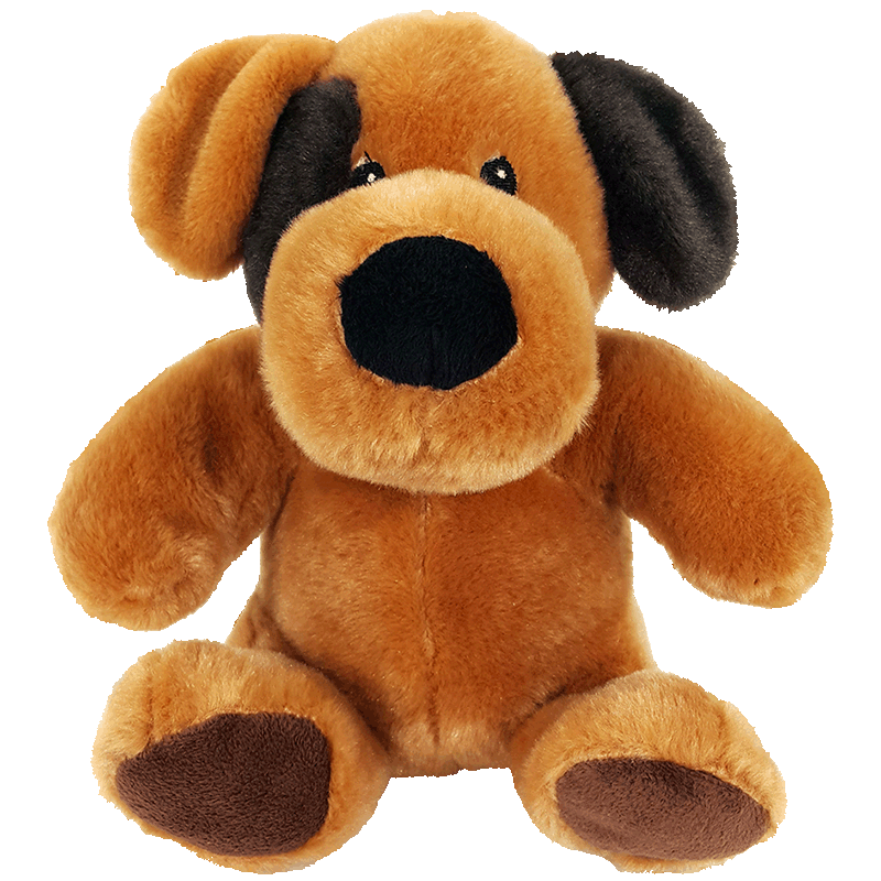 9" Stuffed Animal Cozy Companion Sitting Dog | Anico Products