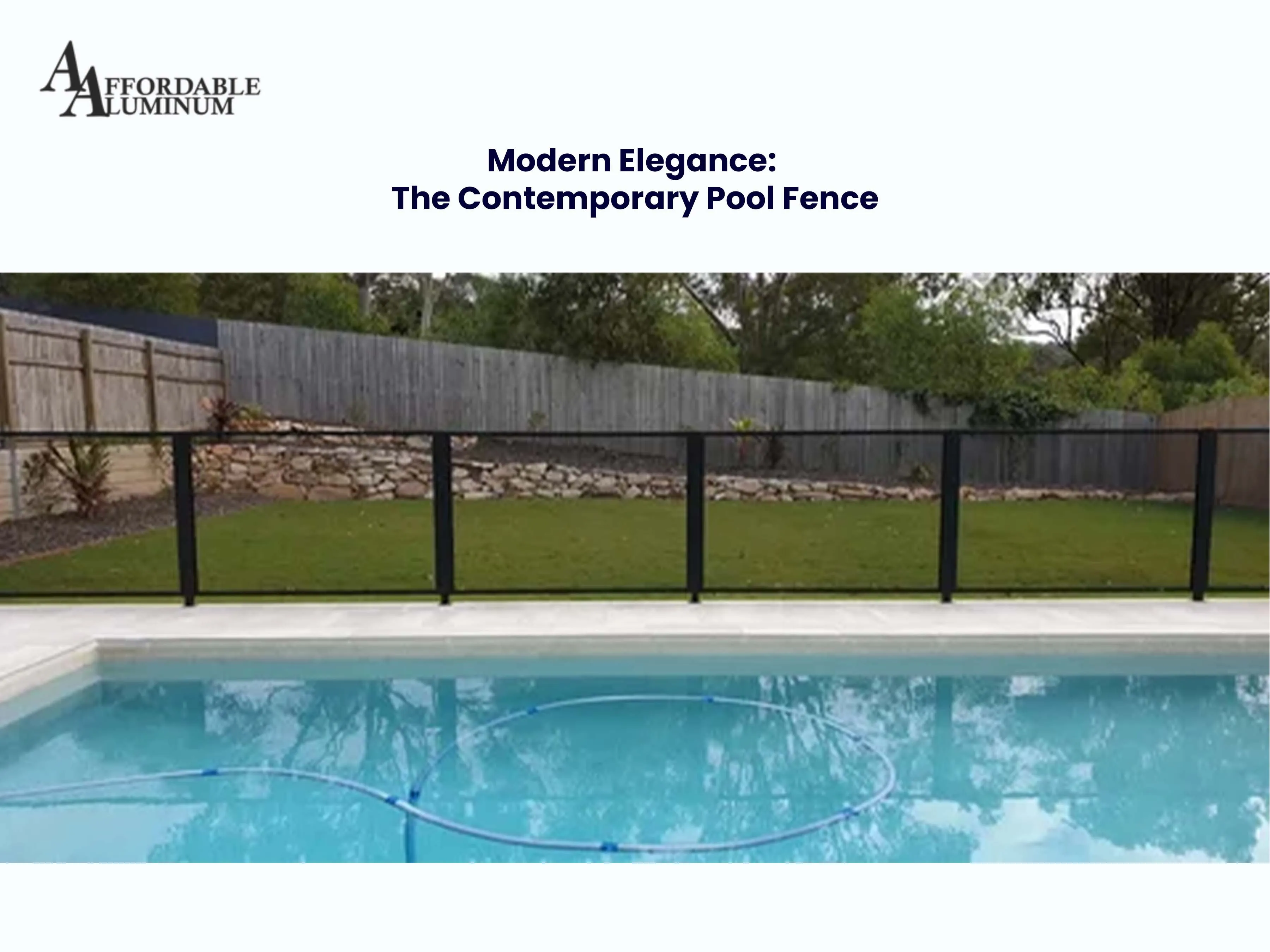 Aluminum Pool Fences: Stylish Safety Solutions