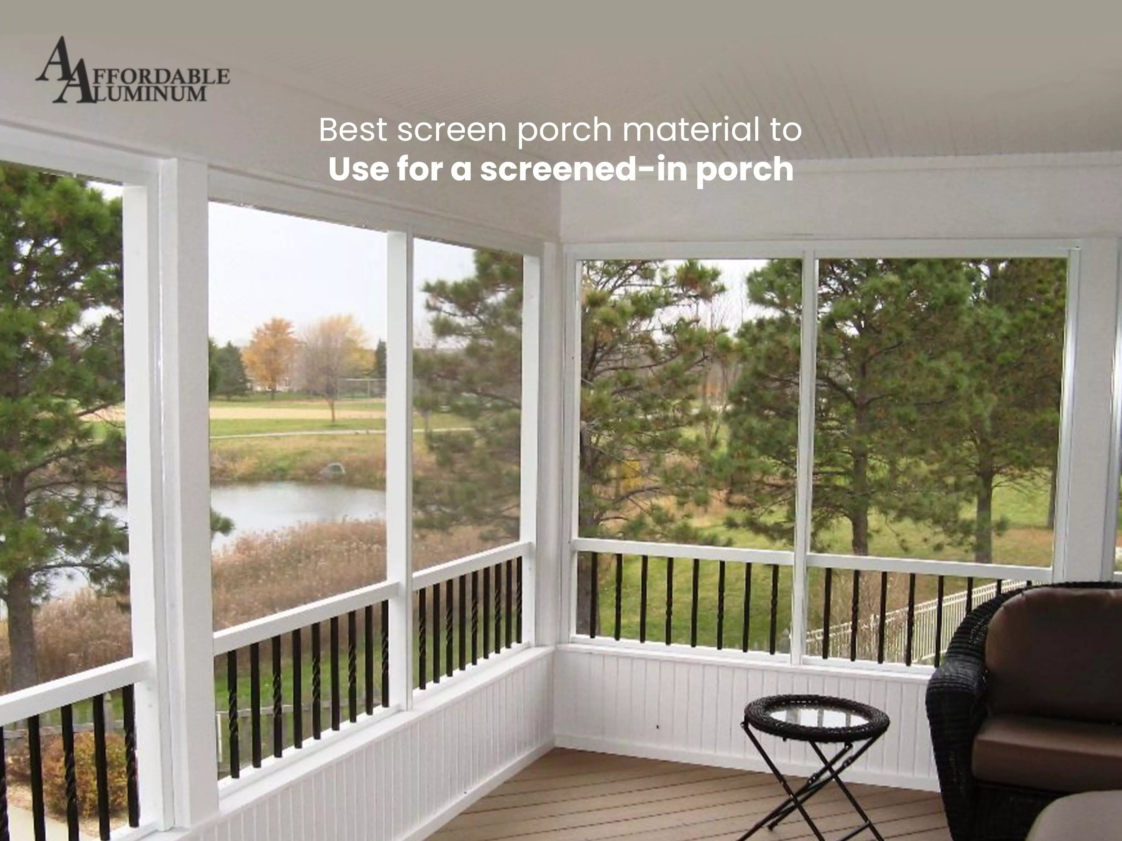 Aluminum Oasis Screen Your Perfect Aluminum Patio Enclosures