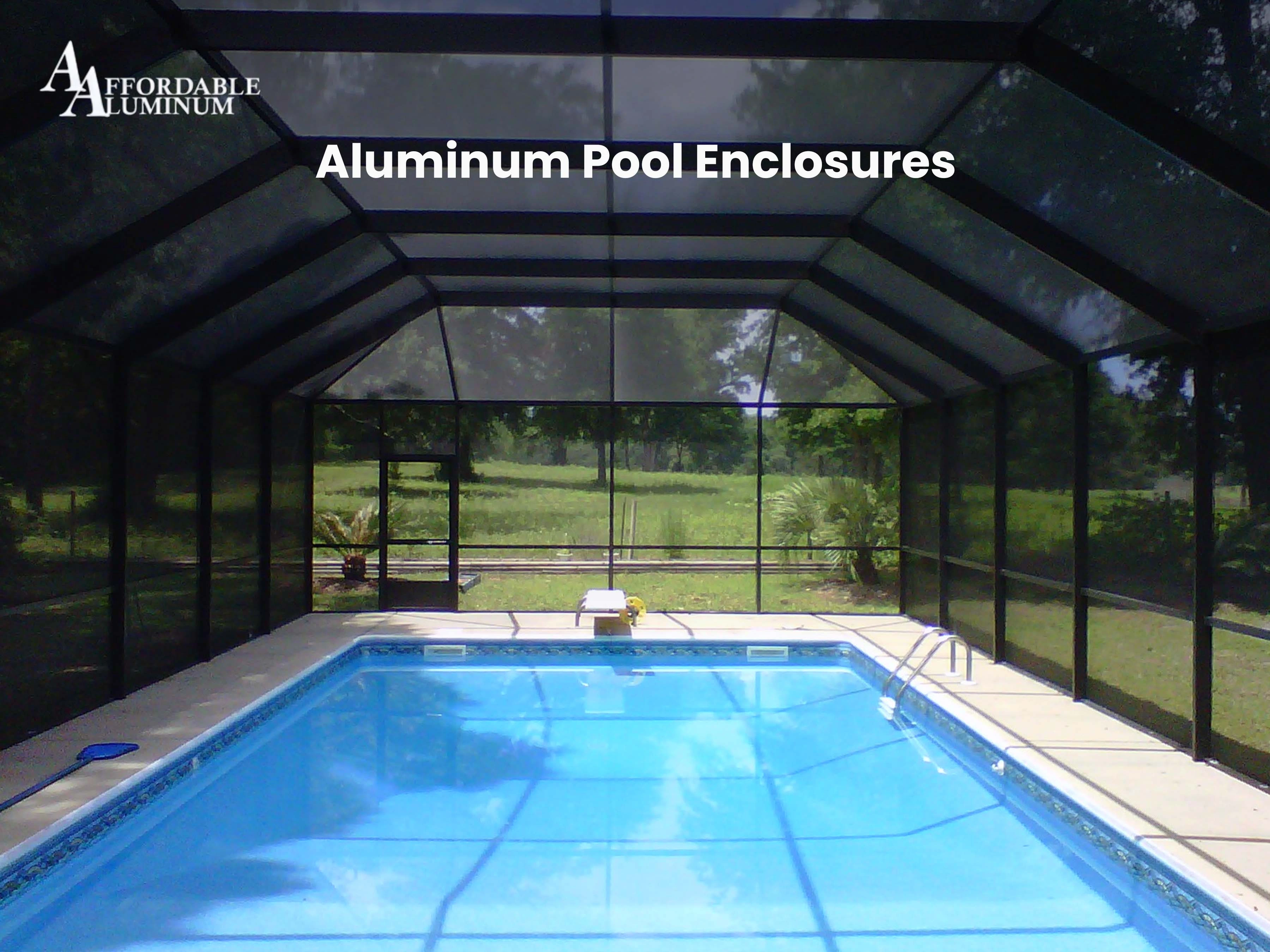 Premium Aluminum Pool Enclosures for Year-Round Enjoyment