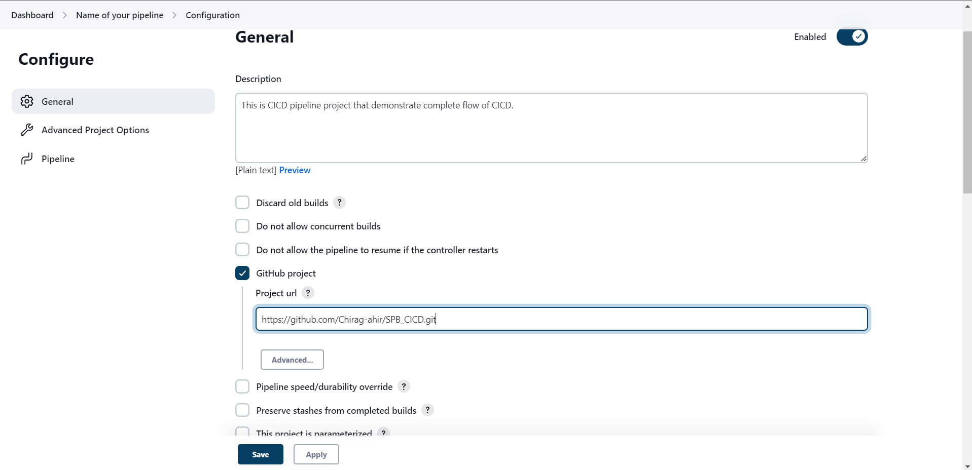 Guide to CI/CD pipeline JAVA