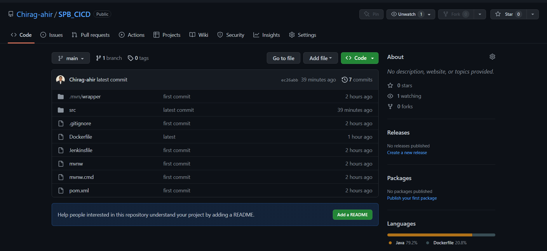 Guide to CI/CD pipeline JAVA