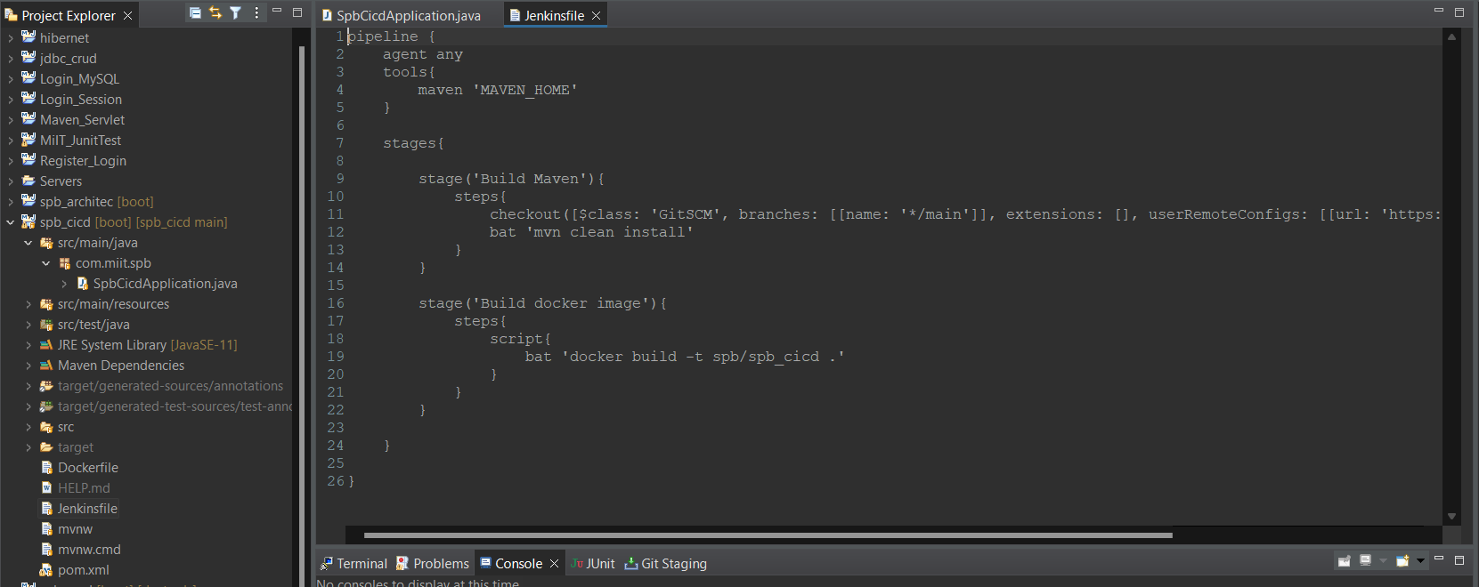 Guide to CI/CD pipeline JAVA