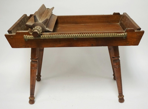 *REIDS NO.4 ORIGINAL PHILA. BUTTER WORKER*. A BUTTER WORKING TABLE ON ...