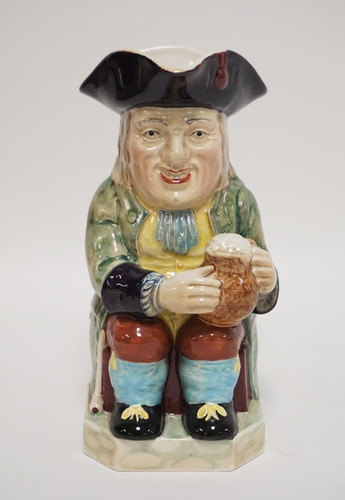 BESWICK CHARACTER JUG, *TOBY PHILPOTT*. 8 IN H | dennisauction