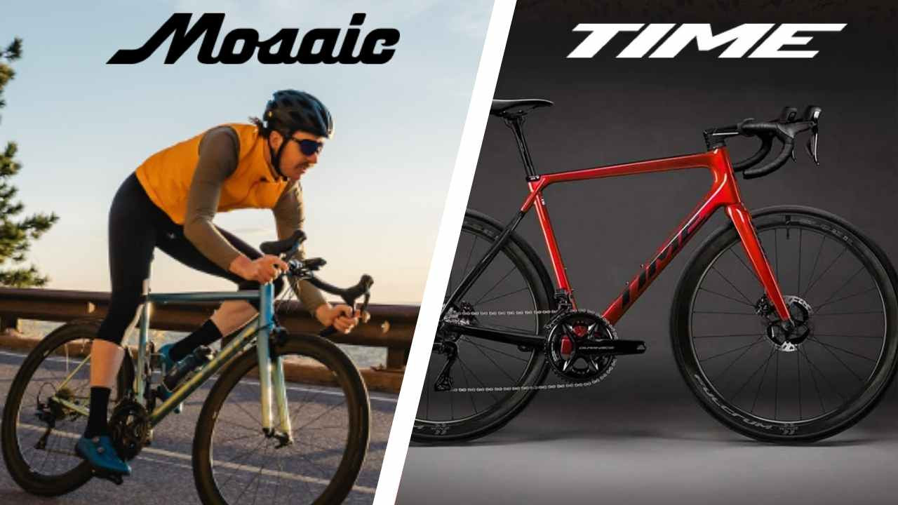 New Bikes at 90+ Cycling: Mosaic Cycles and Time Bicycles