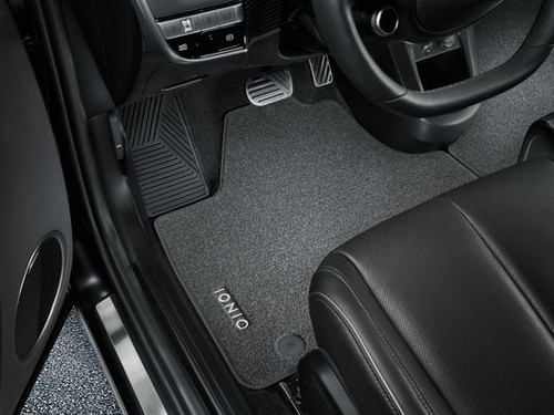 Velour Floor Mats Fixed Console LHD | Mobis Miami Parts