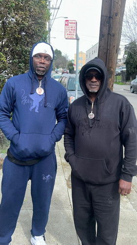 Tracksuits original logo silhouette | HeavyThreads LLC