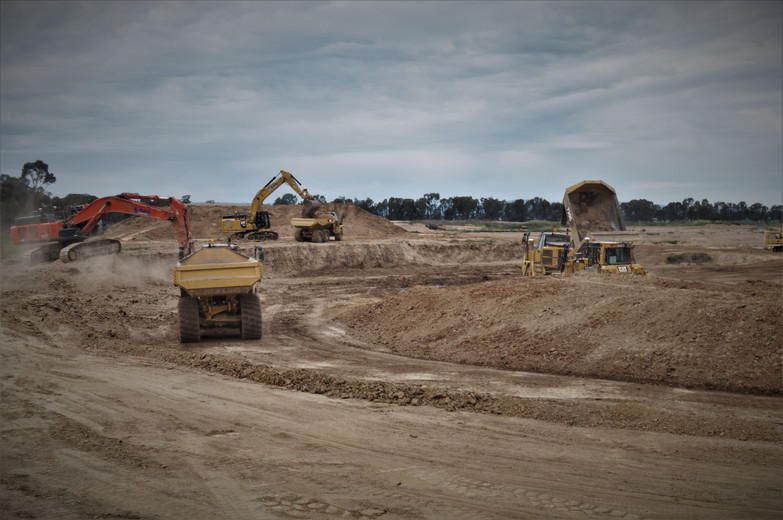 Earthworks Transfer Station Benalla VIC | Extons Pty Ltd