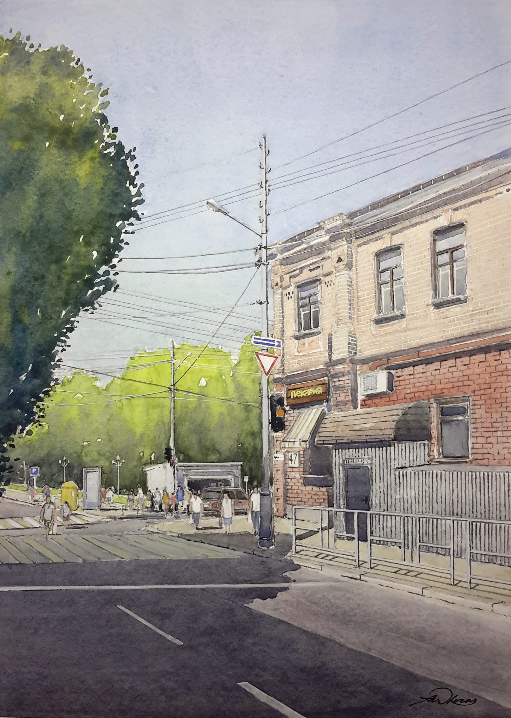 Paintings of Andrew Lucas