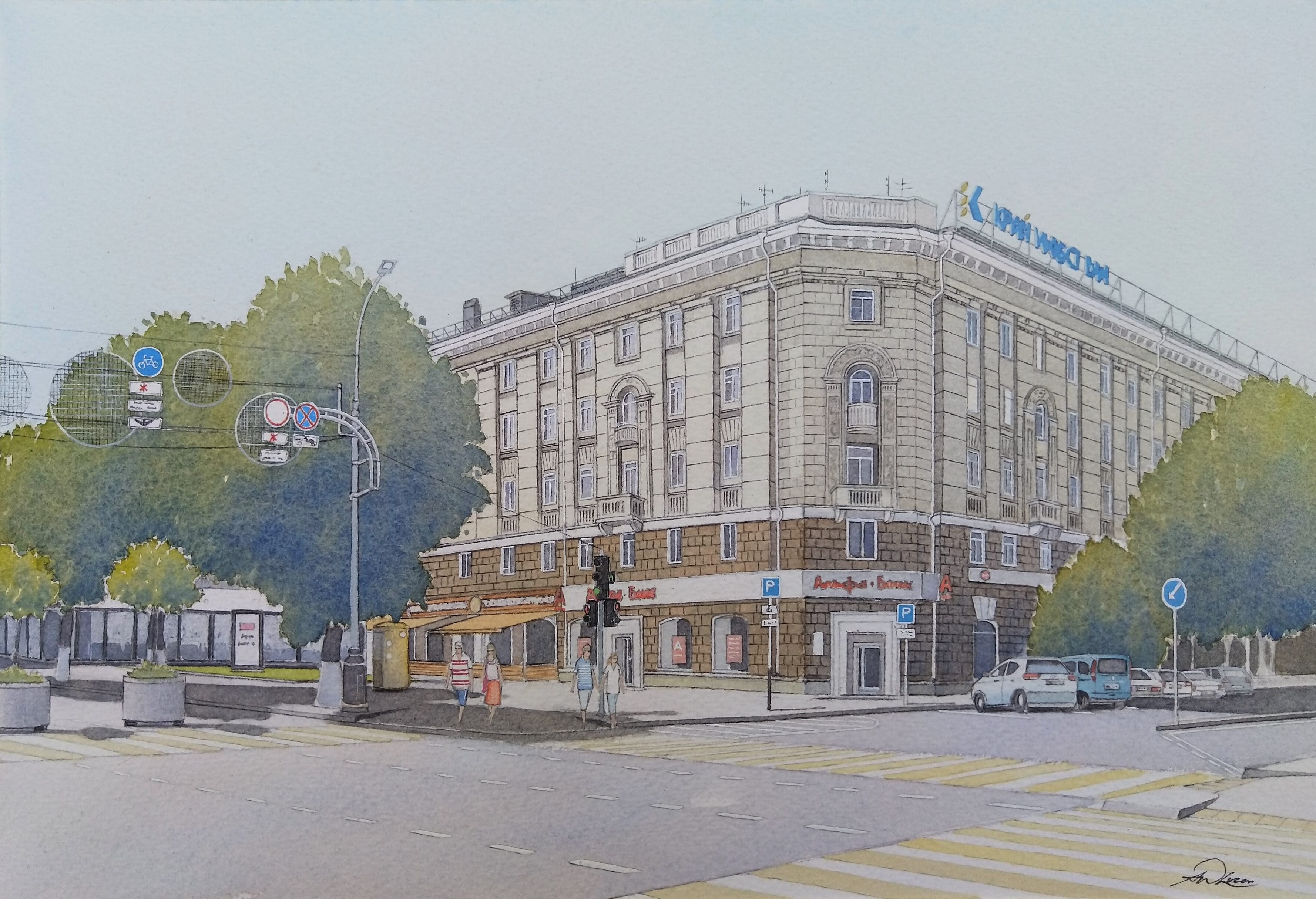 Paintings of Andrew Lucas