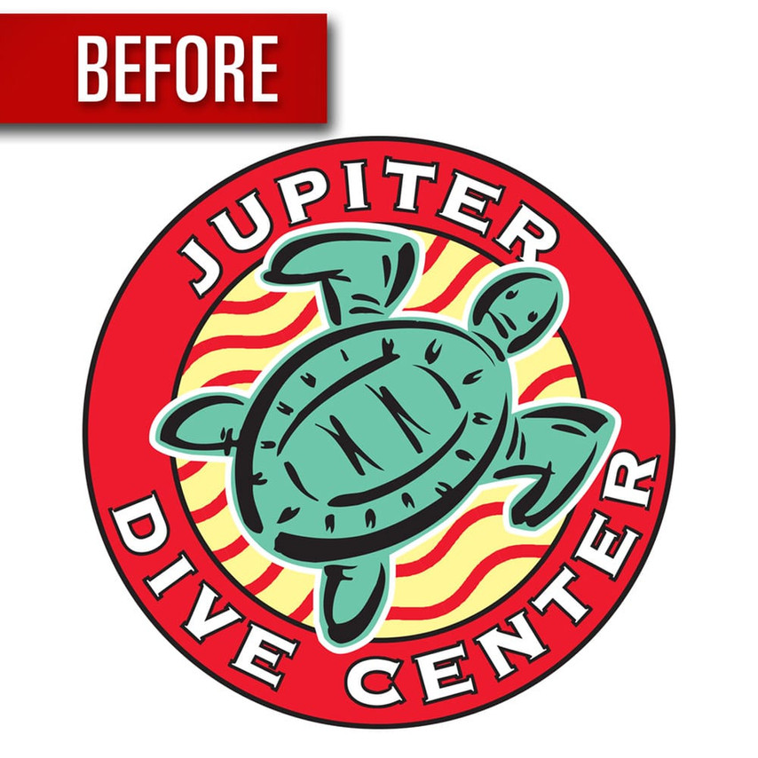 Jupiter Dive Center Logo | Patrick Sills