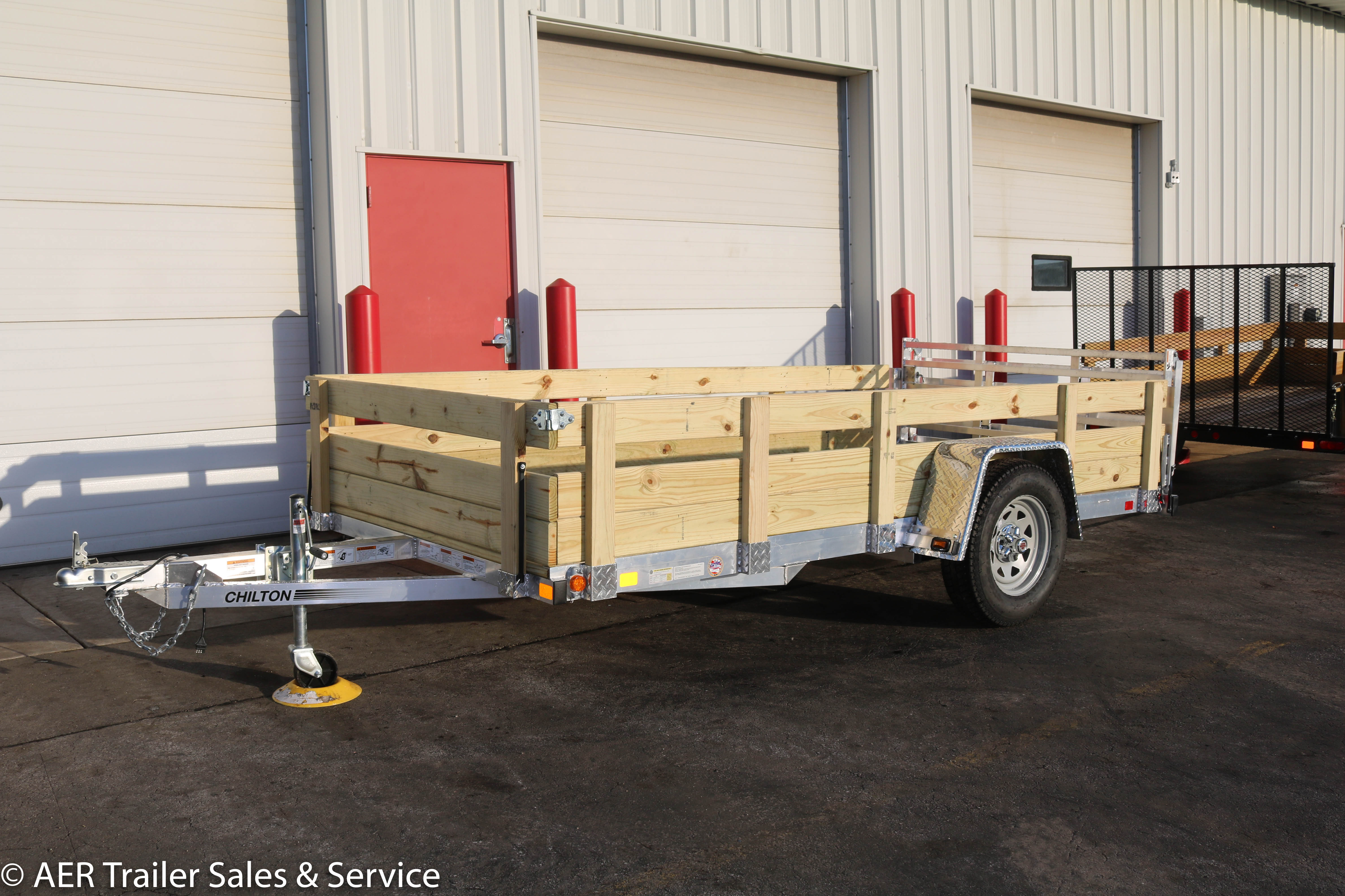 Chilton 6x12, HD, Bifold | AER Trailer Sales