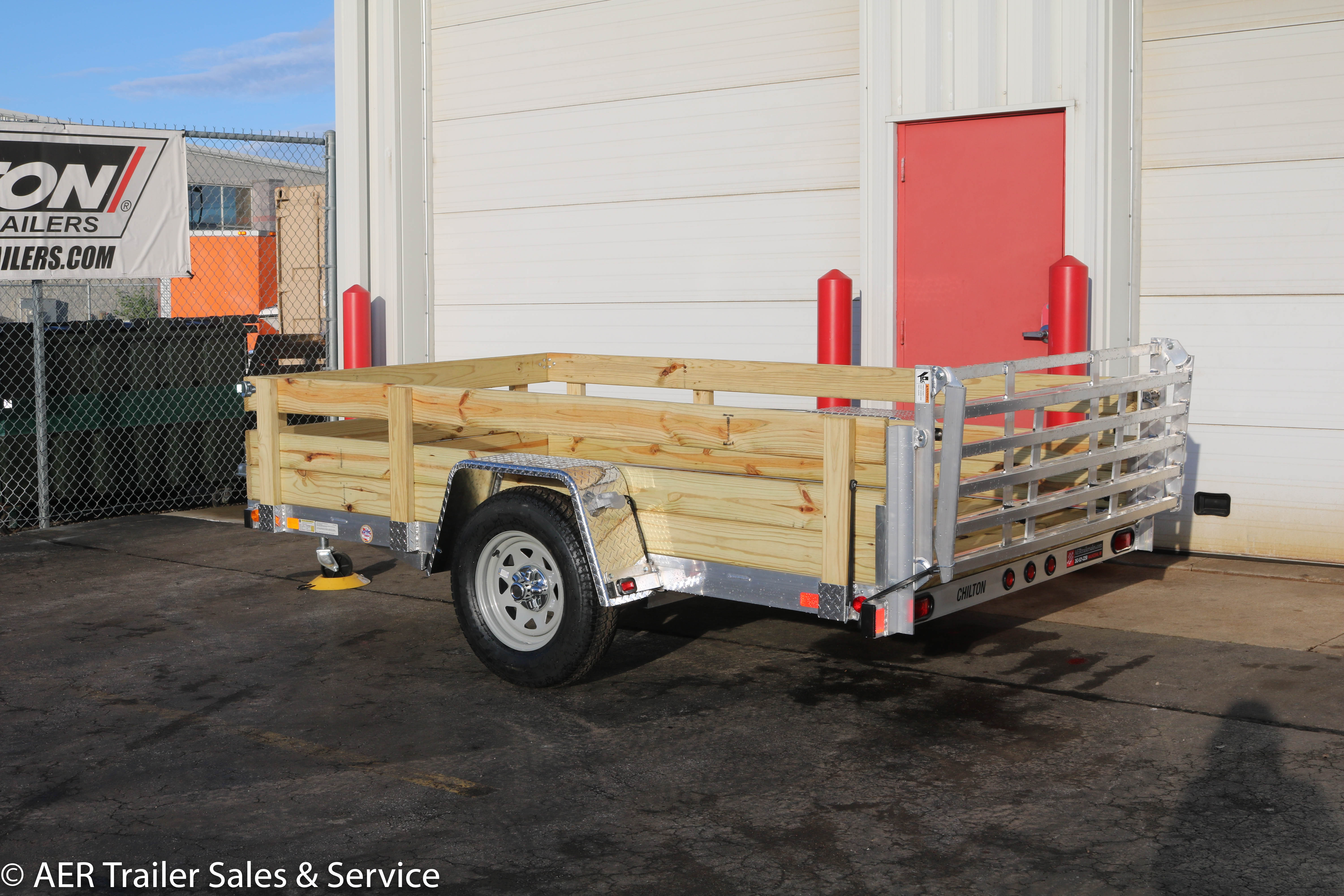 Chilton 6x10, HD, Bifold | AER Trailer Sales