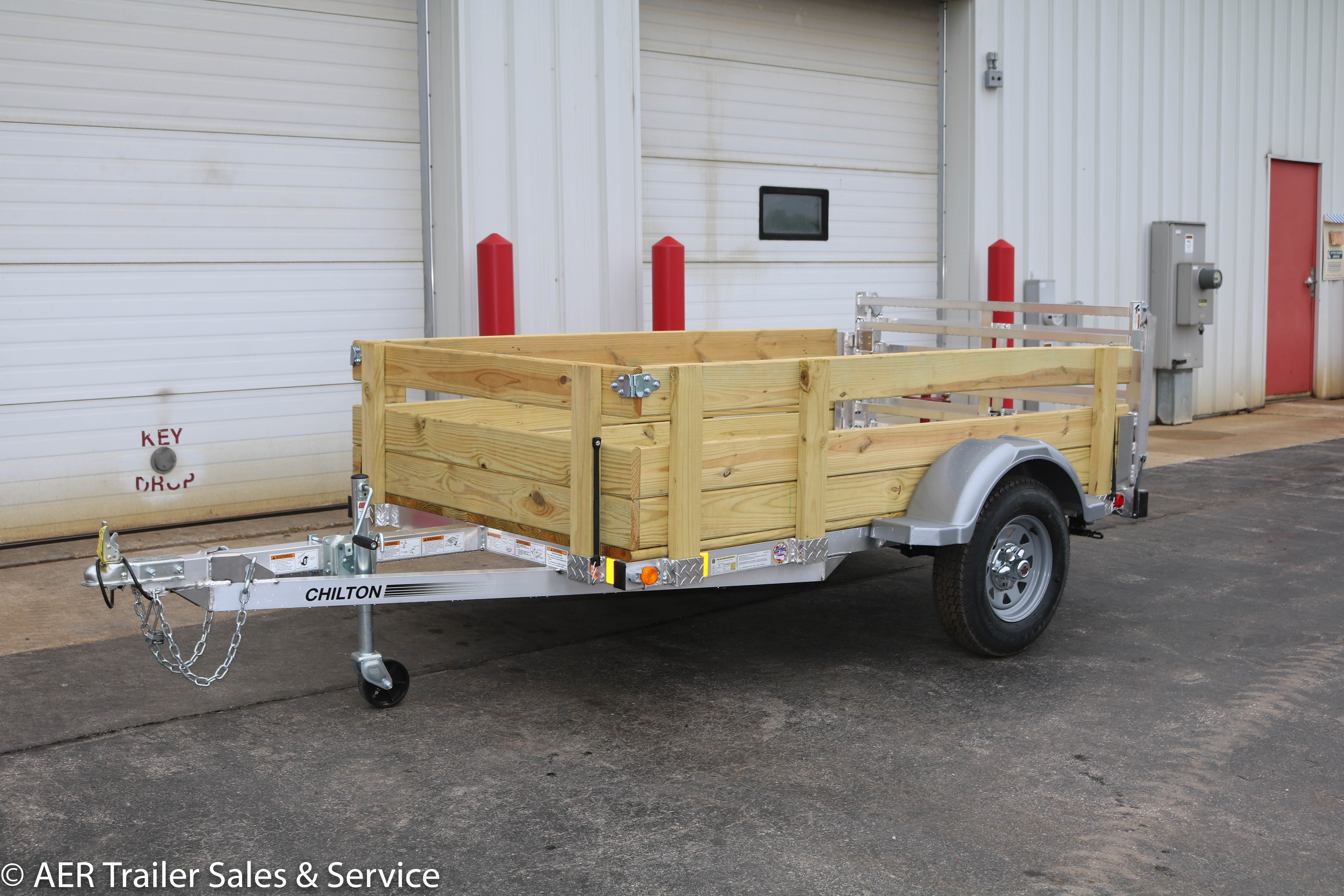 Chilton 5x8, AL, LD, Bifold | AER Trailer Sales