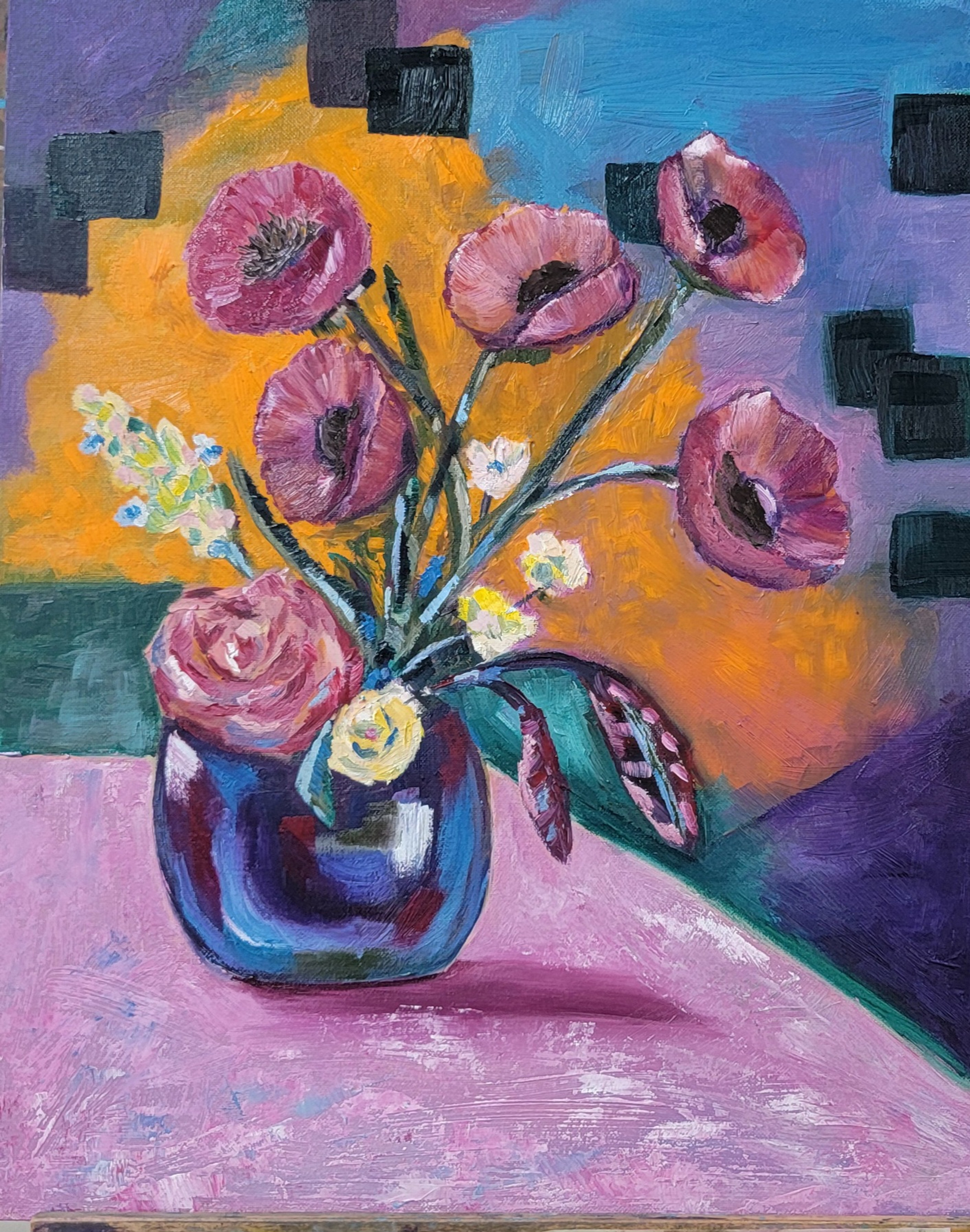 "Behind the Paintings" A Journey of Emotional Connection