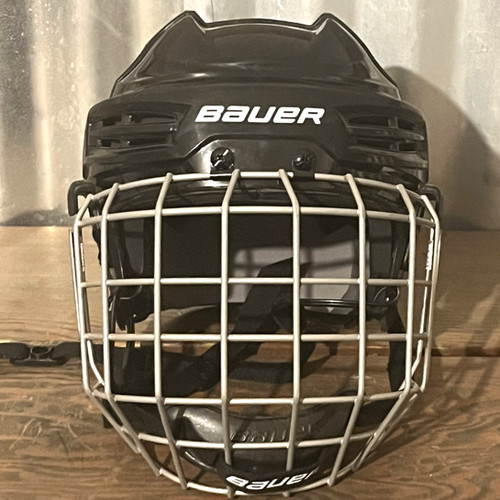 Black Bauer IMS 5.0 Demo Bull Riding Helmet | Nitro Bulls Gear