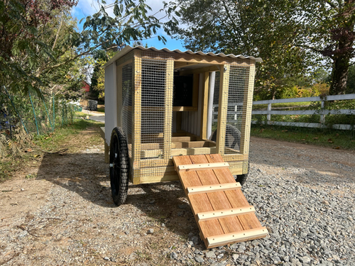 The Henitentiary, Mobile Chicken Coop | Feathered Fortress Coops
