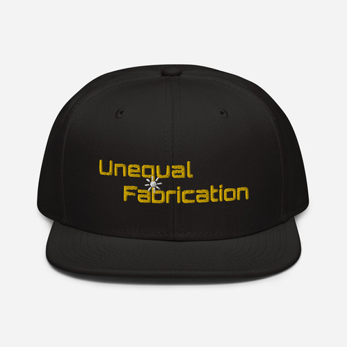 Unequal Fabrication Snapback Hat | Unequal Fabrication