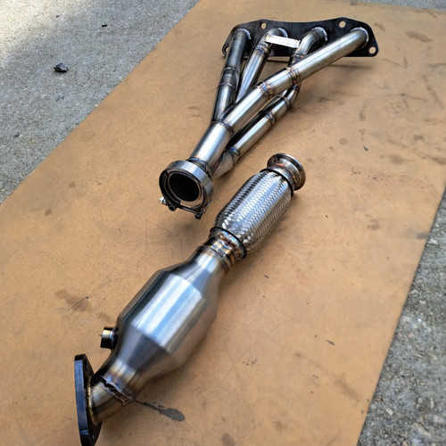 Honda fit GD3 (07-08) 4-2-1 long tube header | Unequal Fabrication