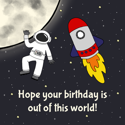 Out Of This World Birthday | Doodledugs