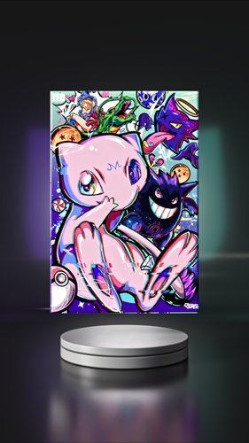 002 "Renni Mew" Poster | Lsdcollection
