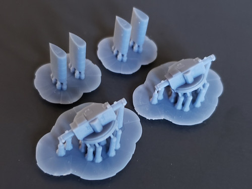 1/350 Mk.34 Fire Control Directors and Mk.13 Radar Antennas, Cold War ...