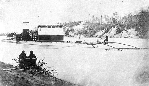 Canonicus-class monitor USS Saugus, 1863, main deck | Model Monkey