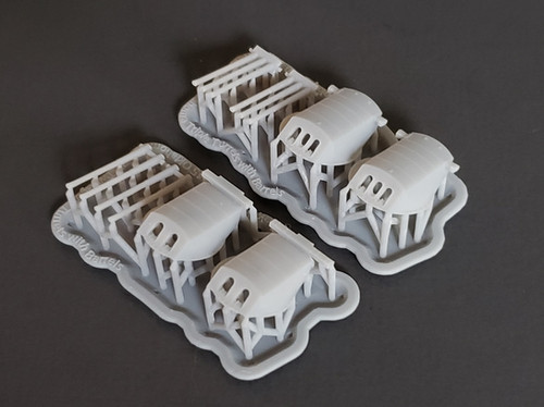 1/700 USS Oklahoma BB-37 Turrets, 1930-1941 | Model Monkey