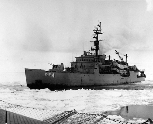 Glacier-class (improved Wind-class) icebreaker USCGC Glacier AGB-4 ...