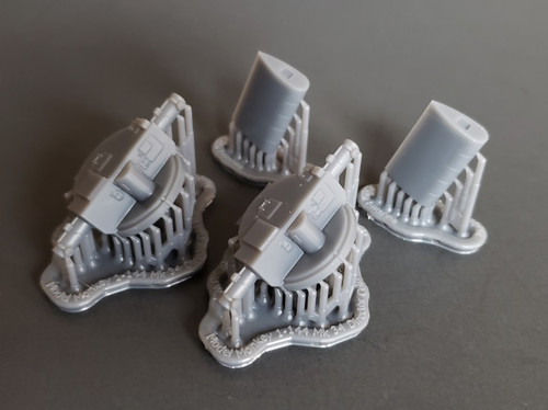 1/144 Mk.34 Fire Control Directors, late | Model Monkey