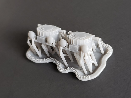 1/325 HMS Trafalgar HACS Mk.VI Fire Control Directors | Model Monkey