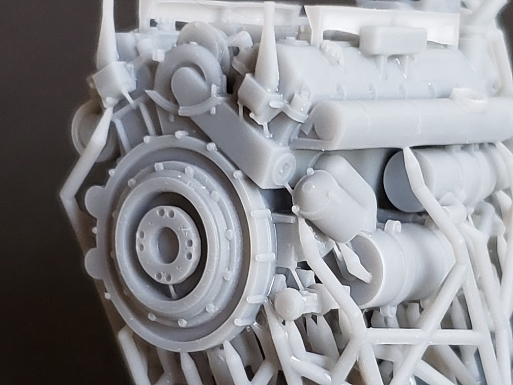 1/35 Maybach HL230 P30 Motor for Tiger and Panther Tanks | Model Monkey