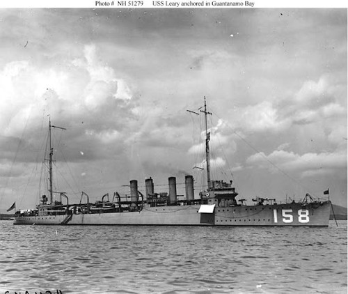 Wickes-class destroyer USS Leary DD-158 | Model Monkey