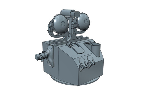 1/192 Mk.37 Fire Control Director for HMS Vanguard and Battle-class ...