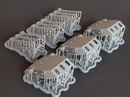 1/350 USS North Carolina and USS Washington Turrets for Classic ...