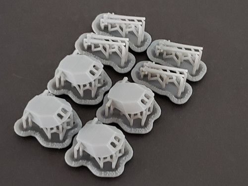 1/700 USS Colorado, USS Maryland and USS West Virginia Turrets, early ...