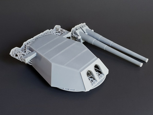 1/96 USS Colorado, USS Maryland and USS West Virginia 16"/45 Turret, no ...