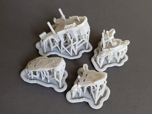 1/700 USS Arizona BB-39 Superstructure, 7 December 1941 | Model Monkey