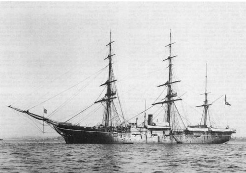 USS Alliance (1875), decks | Model Monkey