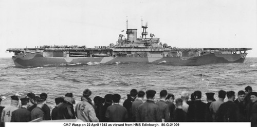USS Wasp CV-7. 1942 | Model Monkey