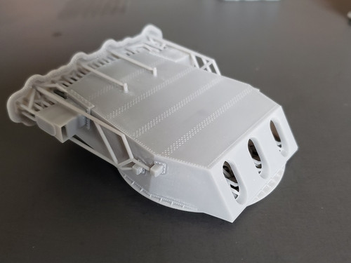 1/200 Iowa class 16"/50 cal. Turret with Barrels | Model Monkey