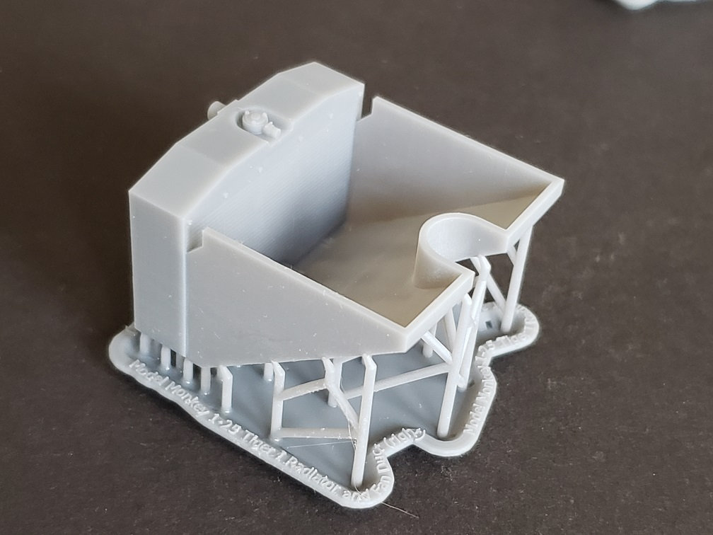 1/25 Tiger I Radiators, Cooling Fans and Ducts | Model Monkey