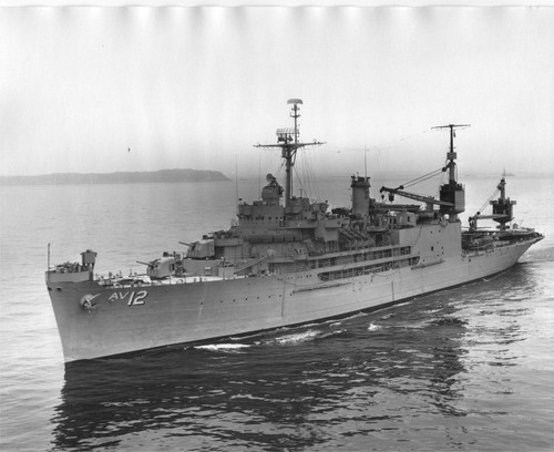 Currituck-class seaplane tender USS Pine Island AV-12 | Model Monkey