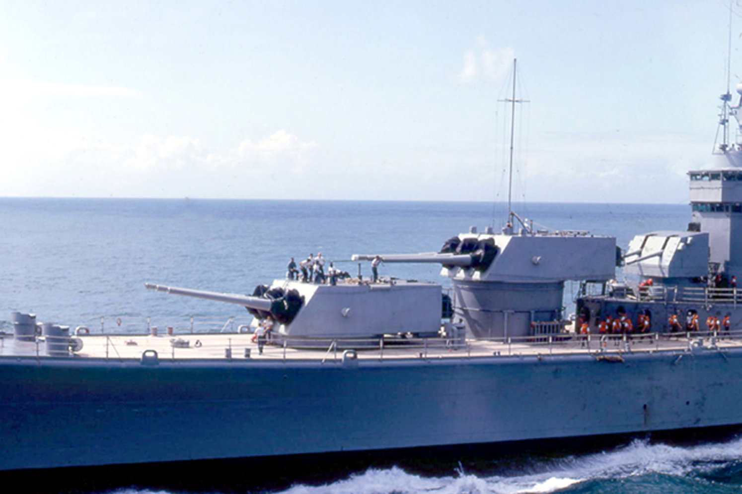 1/144 Baltimore class and Oregon City class 8"/55 cal. Turret, Vietnam ...