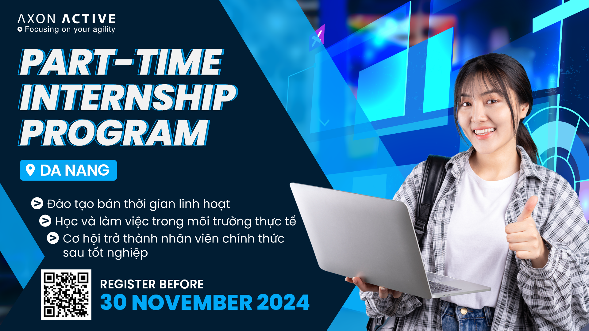 Part-time internship program | Axon Active Edu