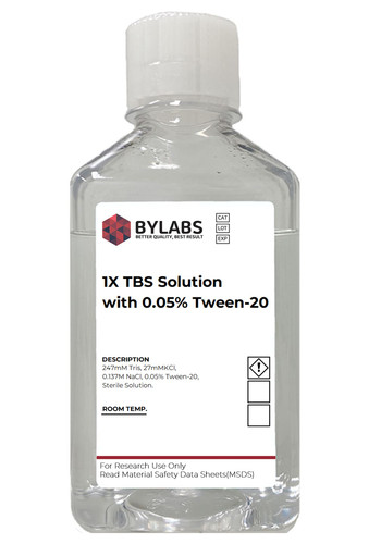 T0169CD-1000ML, 1X TBS Solution with 0.05% Tween-20, BYLABS | 루사이언스